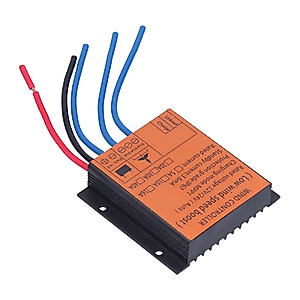 Wind Turbine Controller Low Voltage MPPT Regulator with LED Light 100W‑400W 12V 24V with LED Indicator(5A)