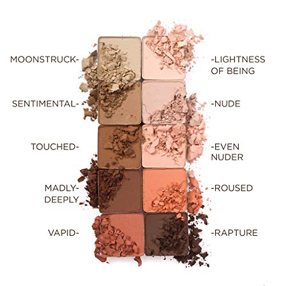 Pacifica Beauty, Pink Nudes Mineral Eyeshadow Palette, 10 Neutral Shades, For Natural or Smoky Eye Look, Eye Makeup, Longwearing and Blendable, Infused with Coconut Water, 100% Vegan and Cruelty Free