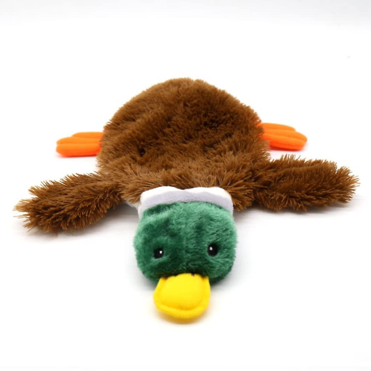 SLAGMALE Pet Mallard Duck Dog Toy, Squeaky Dog Toy, Plush Puppy Dog Chew Toy for Small, Medium, and Large Pets Dogs 10‘’