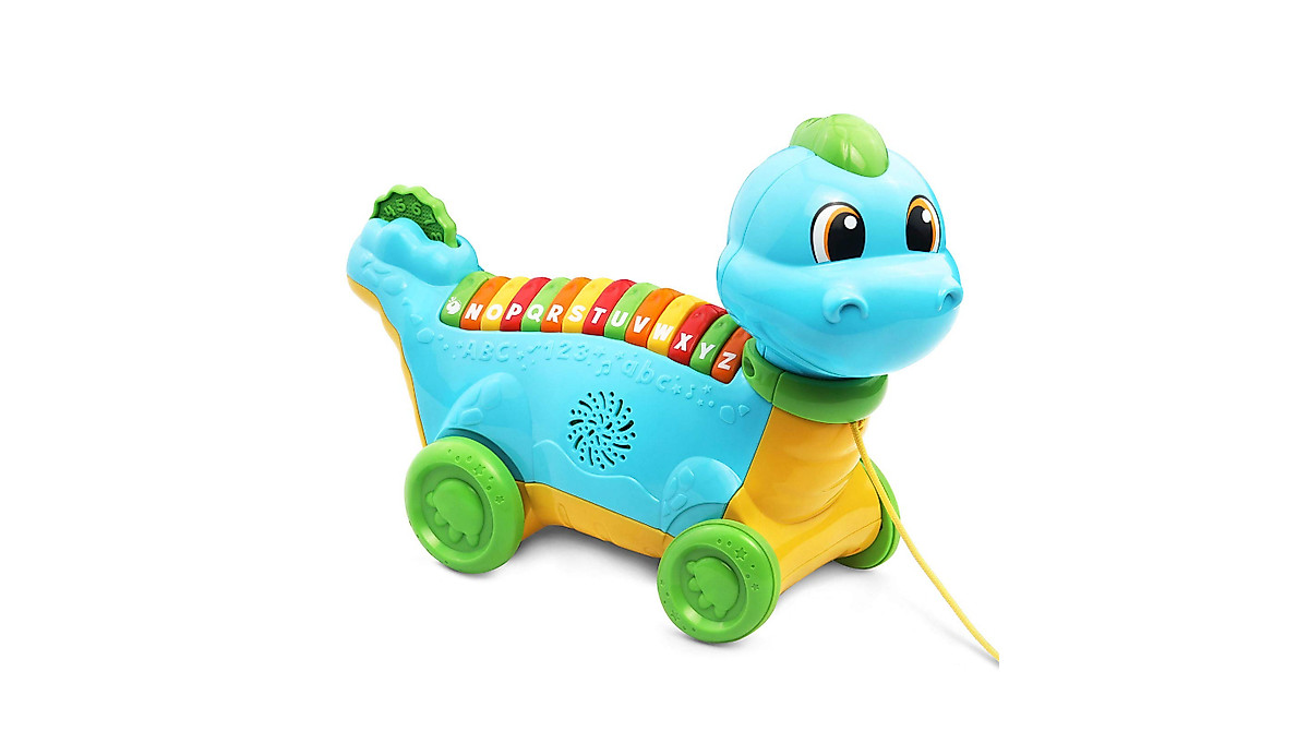 LeapFrog Lettersaurus: Interactive Alphabet Learning Pull Toy