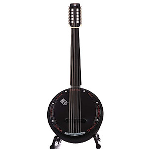 Professional Turkish Cumbus Jumbush Oud Black String Music Instrument