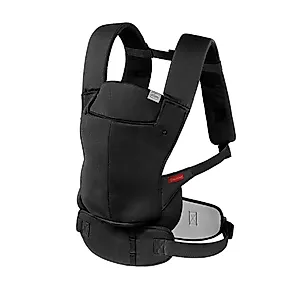 Chicco SnugSupport 4-in-1 Infant Carrier, Front and Back Carry Positions, Infant Backpack, Baby Carrier Newborn to Toddler, for Infants 7.5-33 lbs. | Black/Black