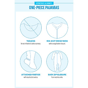 The Children's Place Baby and Toddler Boy Snug Fit Cotton Zip-Front One Piece Pajama 2-Pack, Dino Truck-2 Pack, 9-12 Months