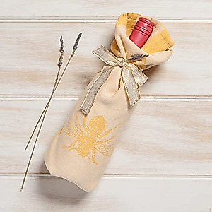 Now Designs Kitchen Dishtowels, Set of Two, Honeybee Jacquard, 2 Count