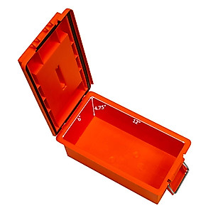 Wise 56011-15 Small Utility Dry Box, Orange