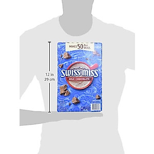 Swiss Miss Milk Chocolate Flavor Hot Cocoa Mix, 1.38 oz. 50-Count