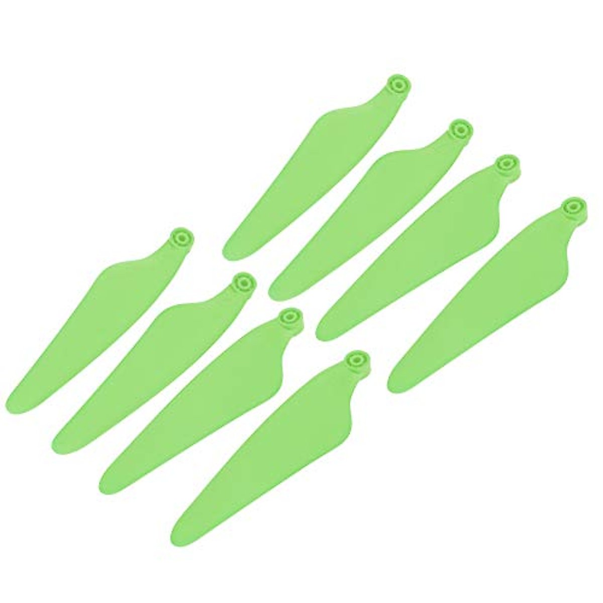 RC Drone Propeller, Flexible 2 Pair Bright Color Practical RC Propeller for Hubsan(Green)