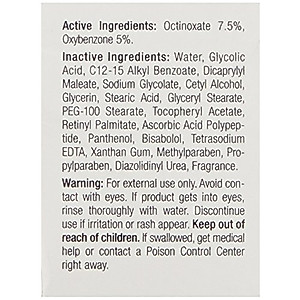 Neutrogena Healthy Skin Face Moisturizer Lotion with SPF 15 Sunscreen & Alpha-Hydroxy Acid, Anti-Wrinkle Treatment with Vitamins C, E & B5, Oil-Free & Alcohol-Free, 2.5 fl. oz