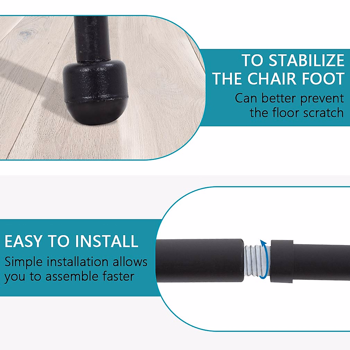 FDW Patio Bistro Set Bistro Table Set Acapulco Chairs Outdoor Chairs Set of 2 All-Weather Hammock Weave Chair Set of 2 and Glass Top Side Table Small Patio Table and Chairs White