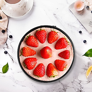 CGGYYZ Nonstick Springform Pan Set of 4, 4" 7" 9" 10" Cheesecake Pans Removable Bottom Set, Round Cake Pans Sets for Baking Leakproof Cake mold for Baking Enthusiast