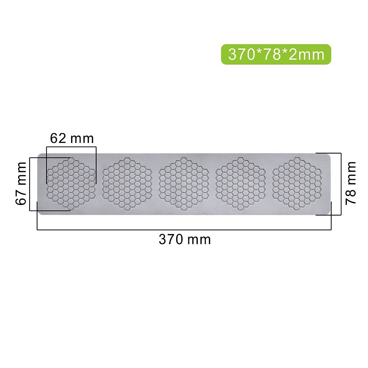 Cestony Lace Embossing Mat Texture Fondant Impression Mat Decorating Silicone Molds for DIY Cake Biscuit Cookies Sugar Pudding Chocolate Hard Candies Dessert Candle Decor