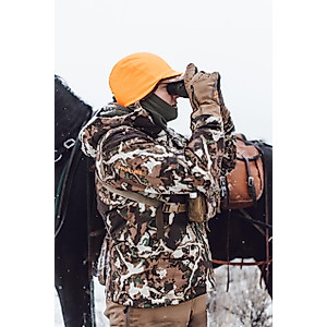 First Lite Midweight Merino Wool Neck Gaiter - Warm Hunting Face Mask - Conifer - One Size