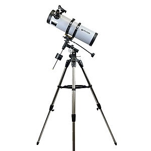 SpectrumOI Telescope for Adults and Kids, 130m (5.12") Reflector Telescope for Adults, portable kid reflector telescope for adults astronomy beginner for stargazing, manual German Equatorial Telescope