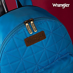 Montana West × Wrangler Backpack Purse for Women Quilted Backpack for Casual