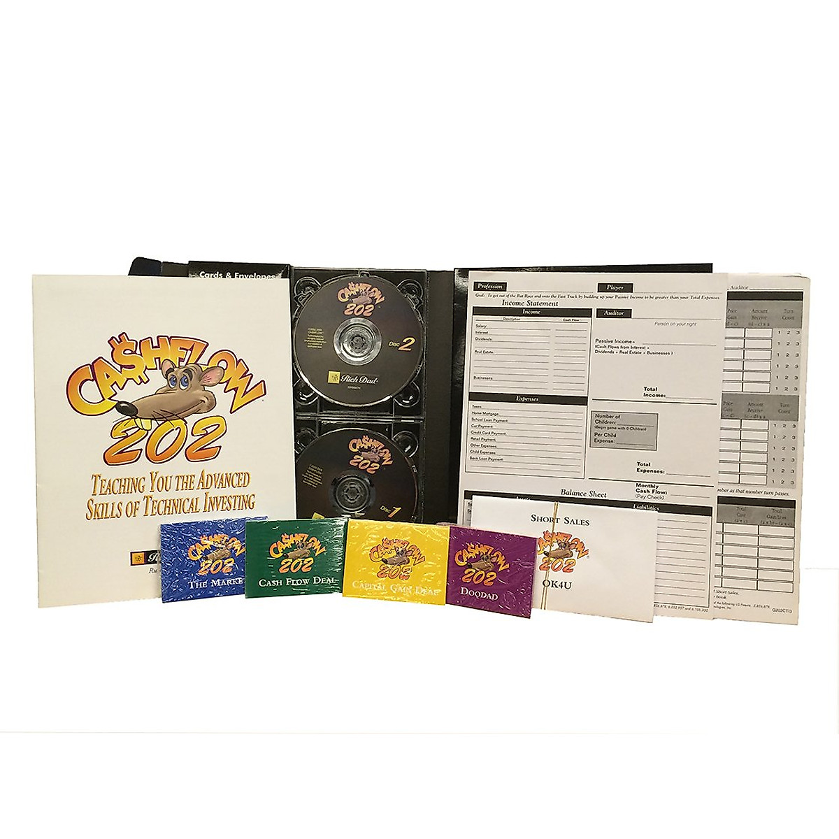 The Rich Dad Cashflow 101 202 No More Rat Race - Rich Dad Board Game Family Toys Robert Kiyosaki Cash Flow Personal Finance Investing Education Knowledge - Key to Success