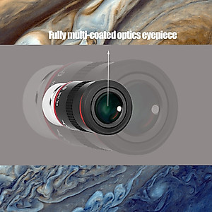 SVBONY Telescope Eyepiece, 68 Degree Ultra Wide Angle Eyepiece 6mm, High Definition Fully Coated Telescope Accessories for Planetary Observation