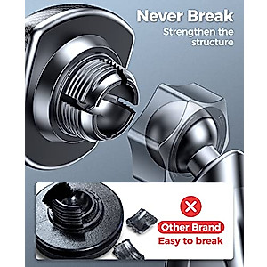 Magnetic Phone Holder for Car, Kozart Universal [Upgrade Kit] Magnet Car Mount for Dashboard & Vent 360°Rotation Cell Phone Mount Compatible with iPhone, Samsung, LG, GPS, Mini Tablet & More