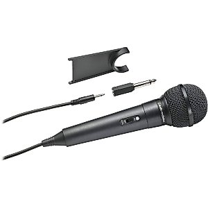 Audio-Technica ATR1100x Unidirectional Dynamic Microphone (ATR Series), Black