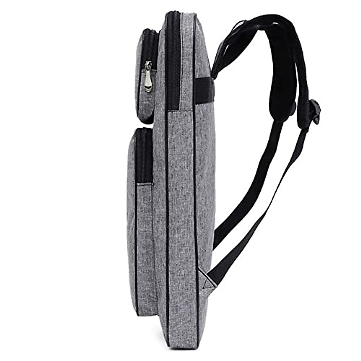 8K Waterproof Artist Portfolio Case Art Portfolio Carry Case Bag Drawing Painting Sketching Boards Bag Adjustable Artist Shoulder Bag with Zipper and Handles Art Supplies Storage Bag