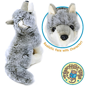 TigerHart Wolcott The Wolf - 11 Inch Stuffed Animal Plush