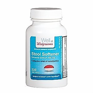 Walgreens Stool Softener Softgels, 200 ea