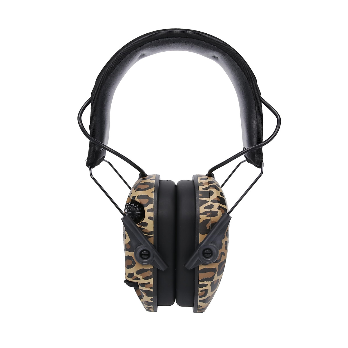 Walker's Razor Slim Electronic MUFF - Leopard Print