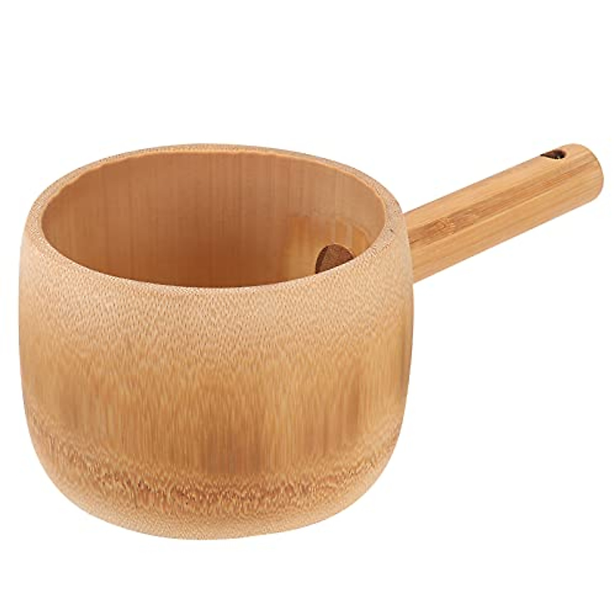 OUSIKA water Wooden Bath ladle Scoop Wood Spoon Kitchen Scoop Ladle Multipurpose Wooden Scoops Ladle Dipper Kitchen Large ladle Utensil Water Bailer Scoop scoop Spoon