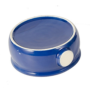 Grandslam Shaving Soap Bowl for Men, Wide Mouth, Ceramic, Easier to Lather and Clean, Non-slip Handle, Handmade Pottery Cup for Soap and Cream