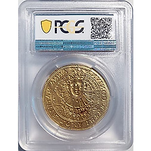 DE 1652 Gold Obverse Trial Strikes - Matthias II - Holy Roman Emperor - Circa 1612 Gold Coronation Medals - Matthias II and Anna - German States - Frankfurt am Main - Plate Coins in Forschner - Forschner #34.1 Gold & #34.3 Gold - 1 of Only 2 Known Sets MS