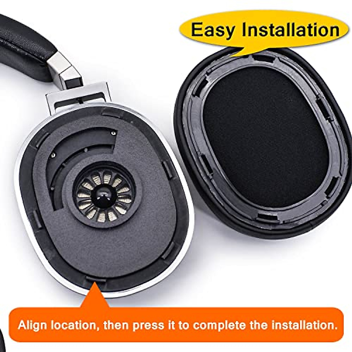 Sixsop PM-3 Earpads Compatible with Oppo PM-3 PM3 PM 3 Headphones Replacement Ear Pads/Ear Cushion/Ear Cups