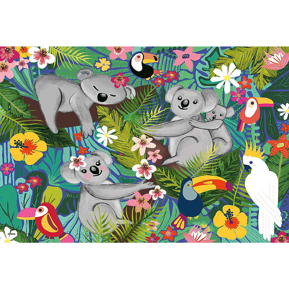 Ravensburger Koalas and Sloths 2 x 24 Piece Jigsaw Puzzle Set for Kids - 05183 - Every Piece is Unique, Pieces Fit Together Perfectly