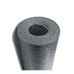 US Energy Products 2 PACK Wholesale Lot: Reflective Foam Core Insulation Kit: 2 Rolls (Size 48"x25') Includes 25' Foil Tape per roll, Knife & Squeegee. Multipurpose Home Insulation Meets Fire Code