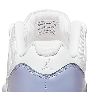 Jordan Women's 11 Retro Low Pure Violet White/Pure Violet-White (AH7860 101) - 8.5