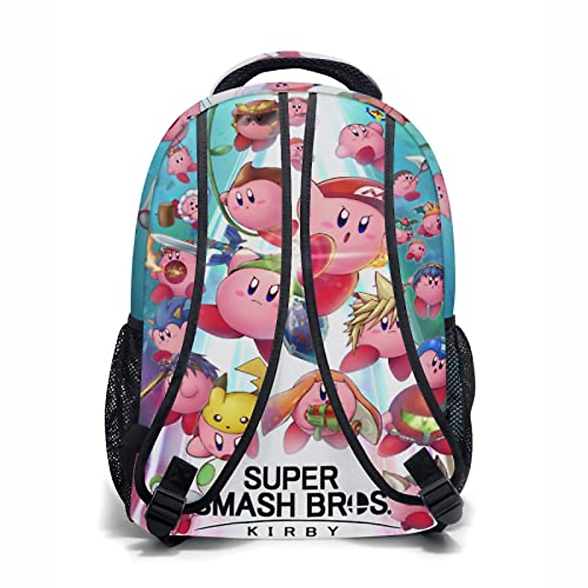 Kir-By Unisex Laptops Backpack Bookbag for Boys Girls 3D Printed Knapsack School Bag