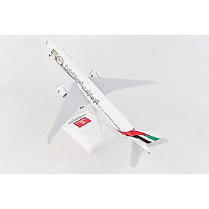 Daron SkyMarks Emirates 777-300ER 1/200 w/Gear 50th Anniversary SKR1099