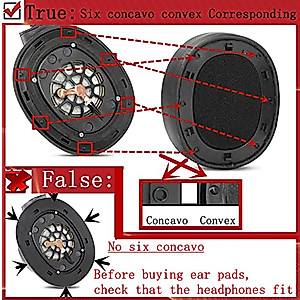 YunYiYi Everest Elite 750nc Earpads Replacement Compatible with JBL Everest Elite 750NC Noise Cancelling Headphones Protein Leather Memory Foam
