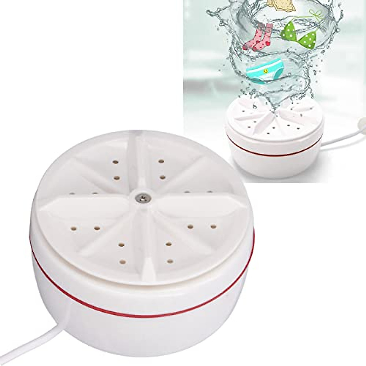 Mini Washing Machine Lazy Small Pants USB Turbo USB Powered Portable Washer Miniature Washing Equipment Laundry Machine Wash Machine Household Washing Machine for Pot Washers