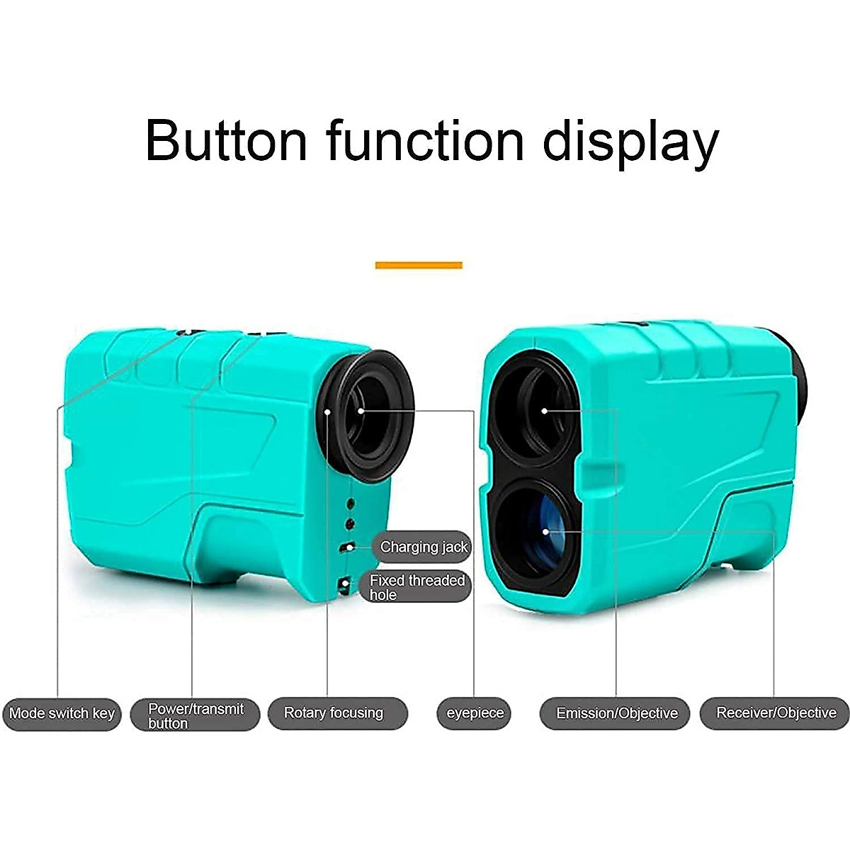 FIDDAA Golf Rangefinder,Multifunctional Rangefinder,800m Laser Range Finder,7X Magnification,