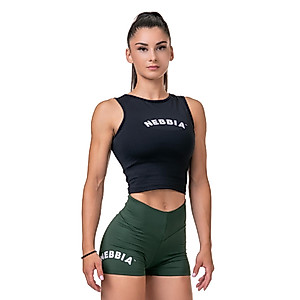 NEBBIA Fit & Sporty Tank Top 577 Black