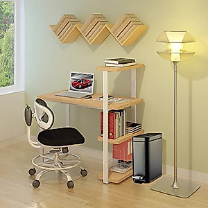 Small Bathroom Trash Can with Lid-5L/1.3 Gal Stainless Steel Step Pedal Trash Can, Black Slim Wastebasket Easy-Close Lid, Removable Liner Metal Garbage Container Bin for Bedroom, Kitchen, Office