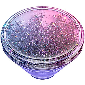 PopSockets PopTop (Top only. Base Sold Separately) Swappable Top for PopSockets Phone Grip Base, Tidepool PopTop - Glitter Ombre