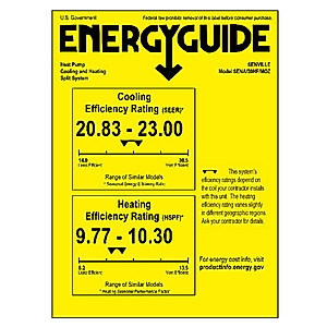 Senville SENA-30HF/D Dual Zone Mini Split Air Conditioner Heat Pump, 28000 BTU, Works with Alexa, White