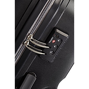 American Tourister Hand Luggage, Black (Black), L (75 cm-91 L)