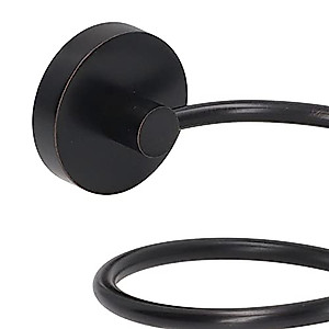 Blow Dryer Holder, Hair Dryer Rack Keep Large Bearing Capacity 304 Stainless Steel Rust Proof for Bathroom (ORB)