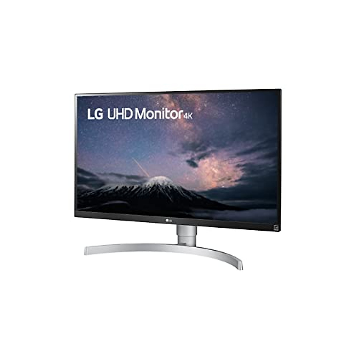 LG 27UL650-W Monitor 27" 4K UHD (3840 x 2160) IPS Display, VESA DisplayHDR 400, sRGB 99% Color Gamut, Radeon FreeSync, 3-Side Virtually Borderless Display- White