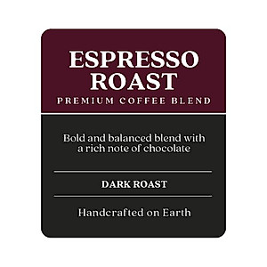 Copper Moon Whole Bean Coffee, Dark Roast, Espresso Blend, 5 Lb