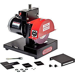 Oregon Economy Lawn Mower Blade Sharpener and Grinder, 1/3 HP 88-025, 1750 RPM Motor, Single Direction