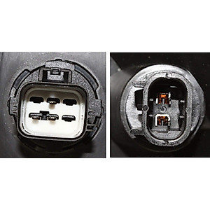 Evan Fischer Driver and Passenger Side Headlight Compatible with 2005-2007 Buick LaCrosse & 2005-2007 Allure - GM2518142, GM2519142