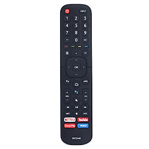 ERF2A60 Replaced Voice Remote fit for Hisense Smart 4K TV 65H9F 55H9F 55H8F 65H8F 50H8F 43H6570F 50H6570F 55H6570F 65H6570 55H9020F 55H9030F 55H9040F 55H9050F 55H9070F 55H9F1 65H9F1 65H9020F