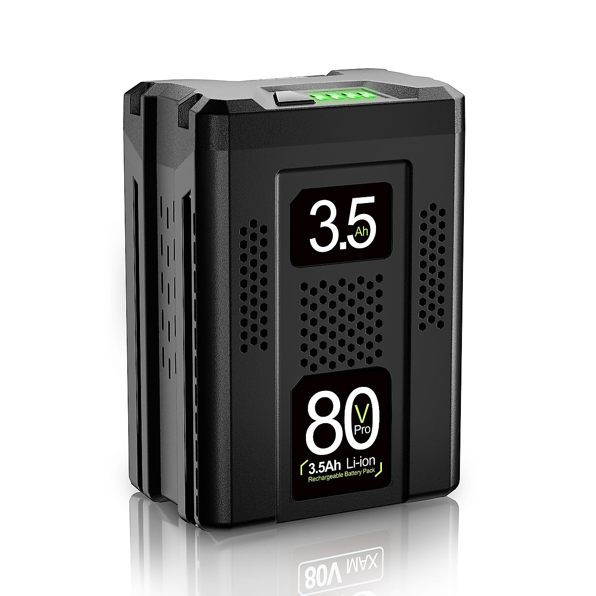 POWITEC 80V 3.5Ah Replacement Battery for Greenworks Pro 80-Volt Lithium Ion Battery ‎GBA80200 GBA80400 Power Equipment Battery